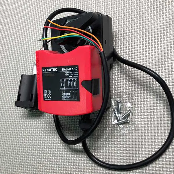 Bộ truyền động van bi Nenutec NABM 1.1-10 (10 Nm, 24V AC/DC, 70...100 giây)